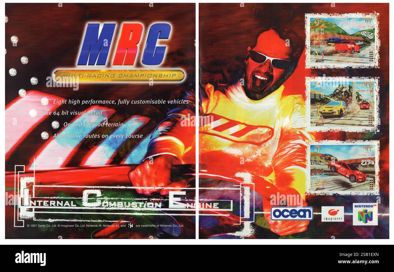 1997 racing car Cut Out Stock Images & Pictures - Alamy