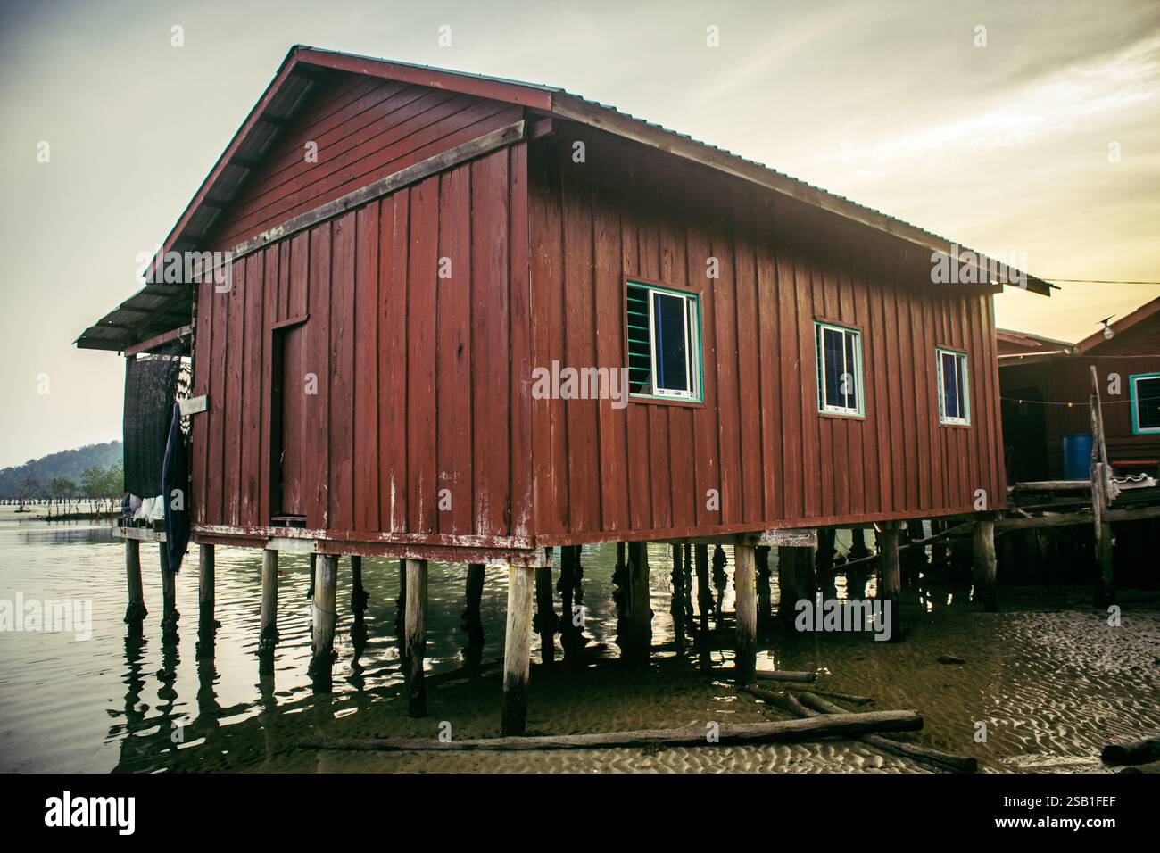 Preak Svay, Koh Rong Island, Cambodia, January 30, 2025 Daily life in ...