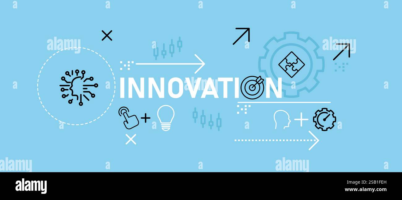 Innovation conceptual idea strategy future plan motivation innovative ...