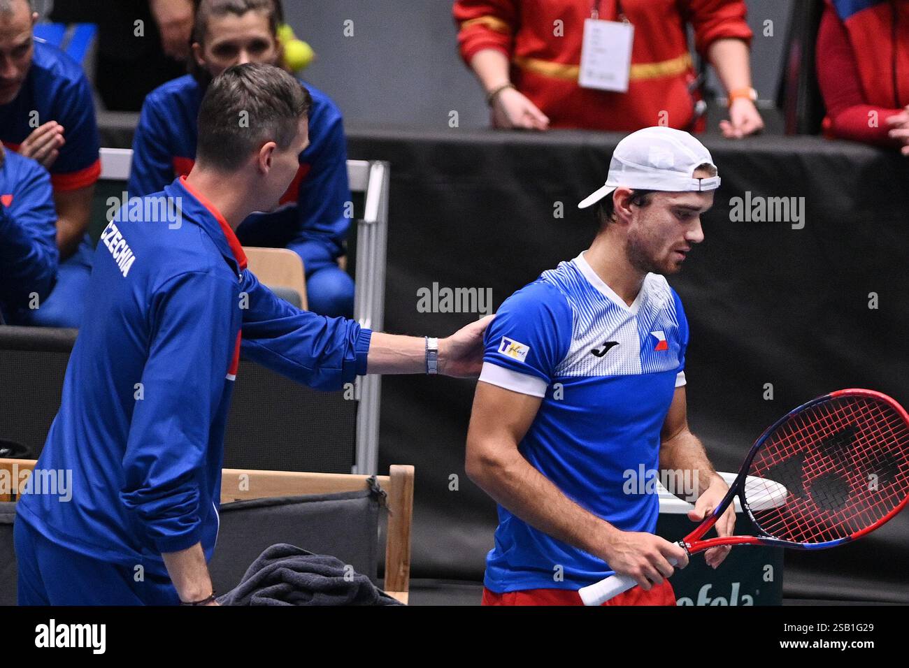 Ostrava, Czech Republic. 31st Jan, 2025. Davis Cup qualification ...