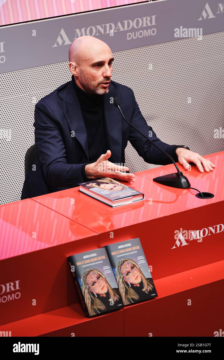 Milan, Italy. 31st Jan, 2025. Milan, Presentation of Andrea Rizzoli's ...
