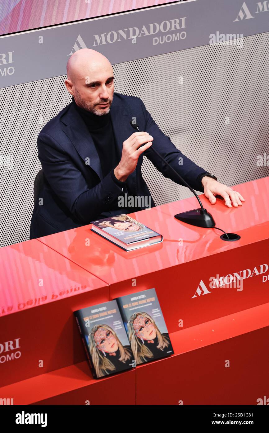 Milan, Italy. 31st Jan, 2025. Milan, Presentation of Andrea Rizzoli's ...