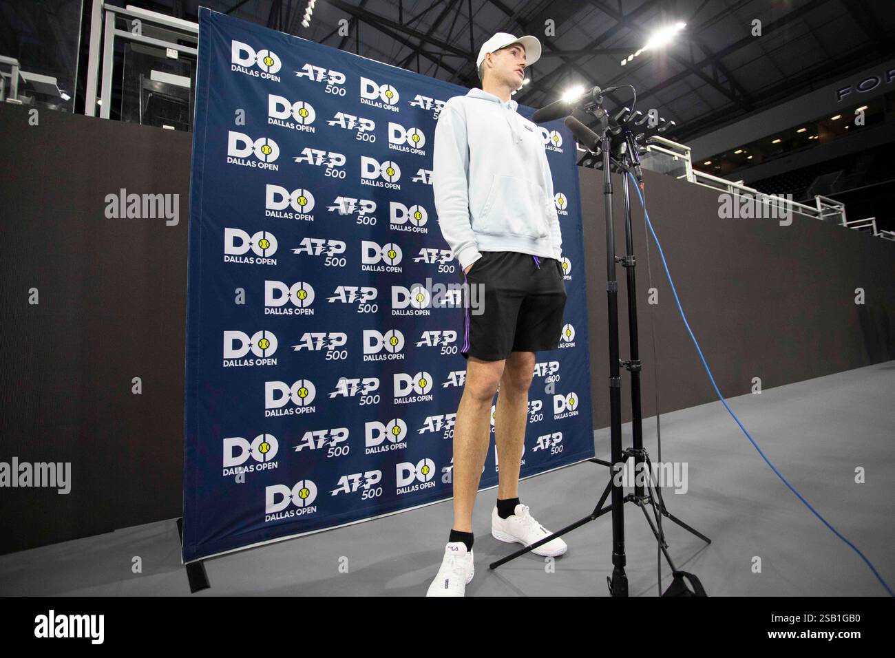 Frisco, Texas, USA. 31st Jan, 2025. Former American Tennis Player JOHN ...