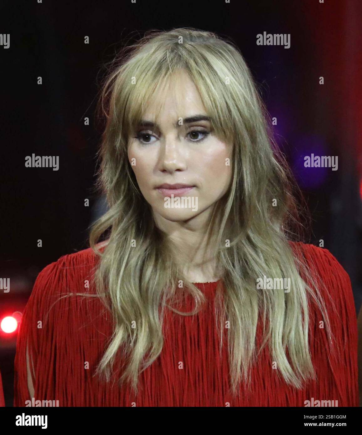 January 30, 2025, New York, New York, USA: Actor/singer SUKI WATERHOUSE ...