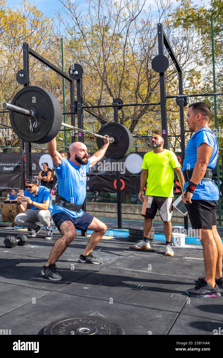 Highlighting intense athleticism hi-res stock photography and images ...