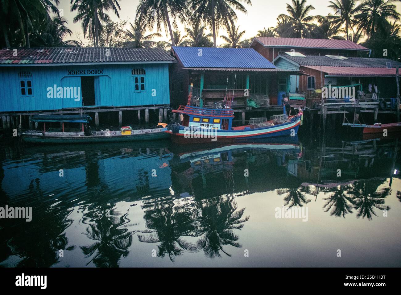 Preak Svay, Koh Rong Island, Cambodia, January 30, 2025 Daily life in ...