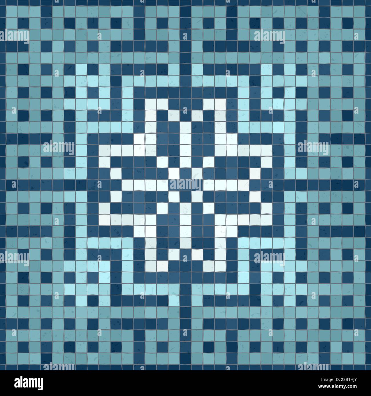 Scandinavian style seamless mosaic tiles pattern Stock Vector Image ...