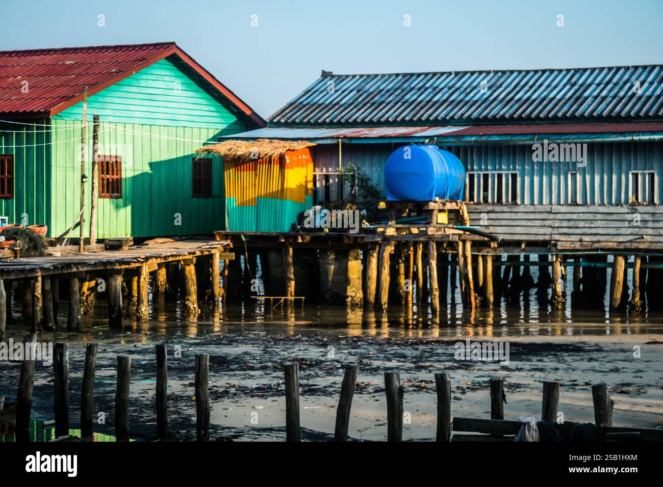 Preak Svay, Koh Rong Island, Cambodia, January 30, 2025 Daily life in ...