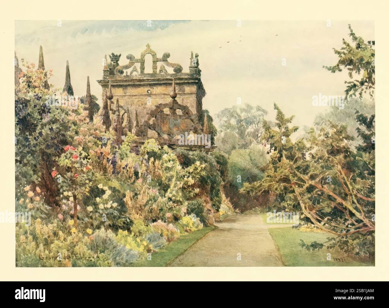 Winding pathway enhance hi-res stock photography and images - Alamy