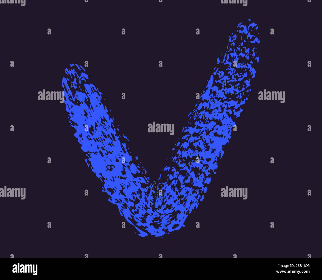 Brush strokes with a dry, textured finish. Irregular, hand-drawn lines ...