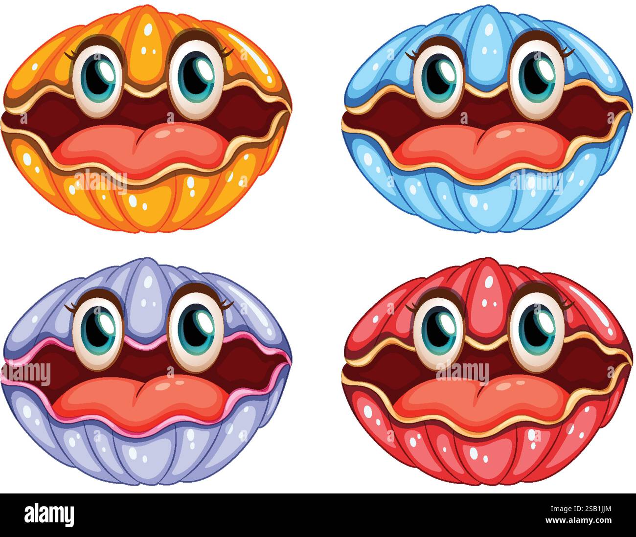 Animated clams hi-res stock photography and images - Alamy
