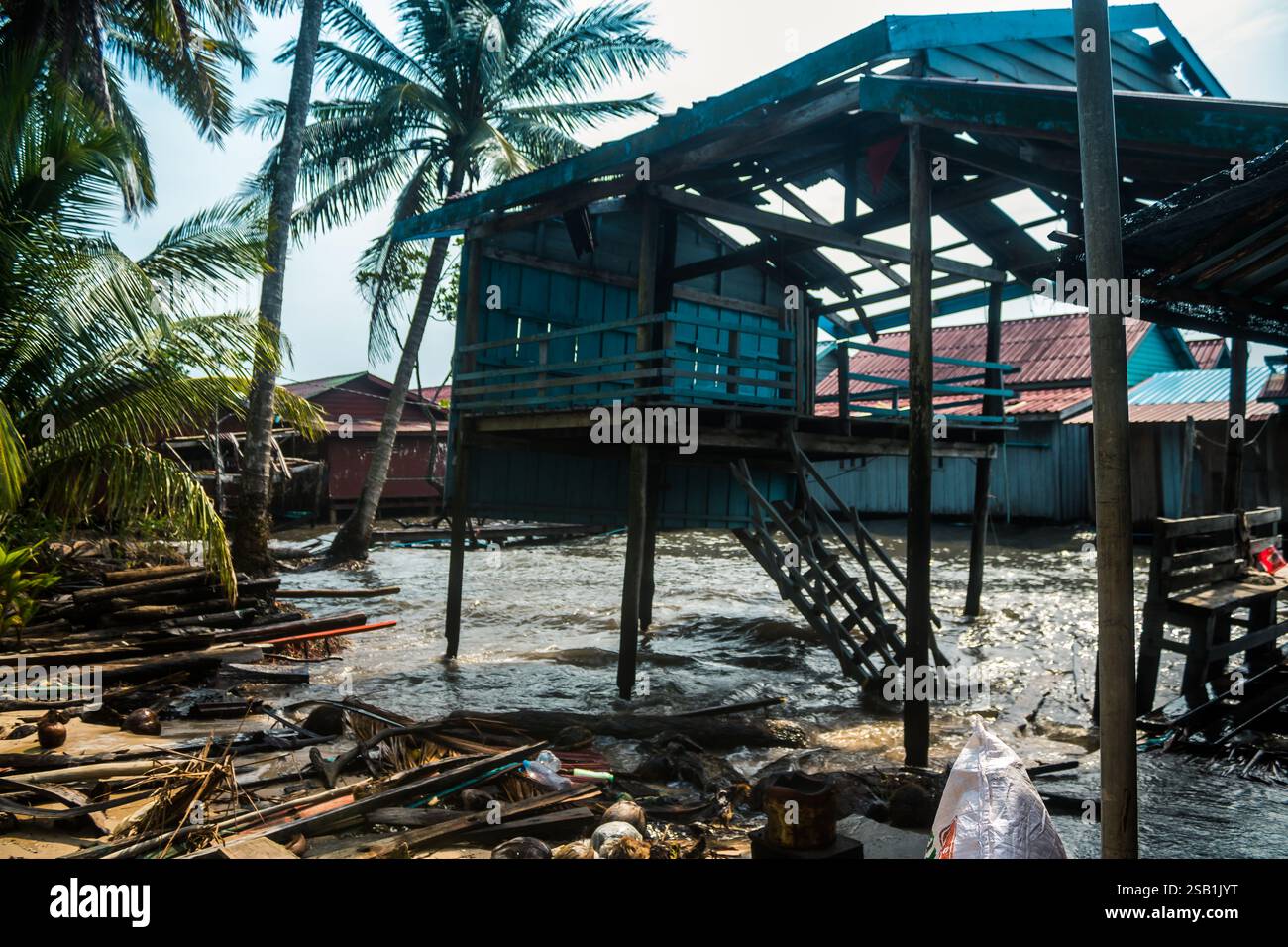 Preak Svay, Koh Rong Island, Cambodia, January 30, 2025 Daily life in ...