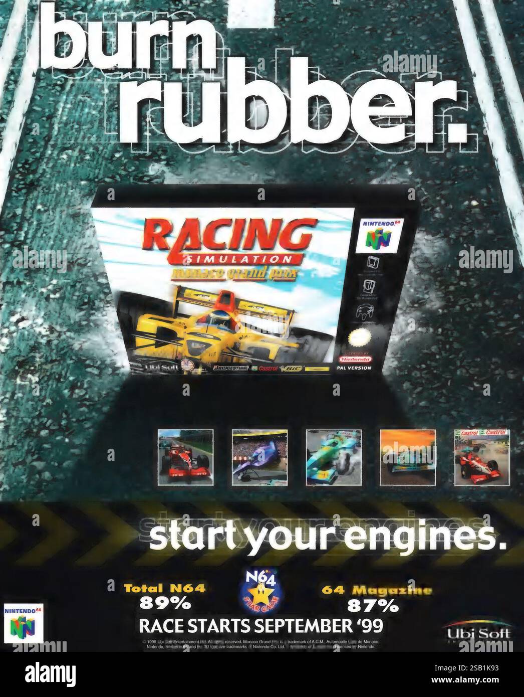 1999 UK Monaco Grand Prix: Racing Simulation 2 ad - a Formula One ...