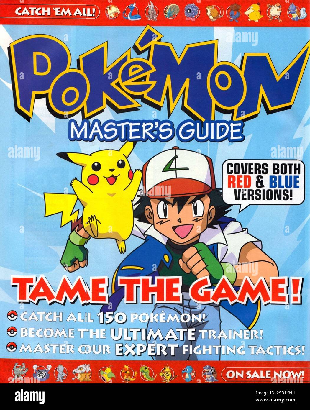 1999 UK Pokemon Master's Guide Ad Stock Photo - Alamy