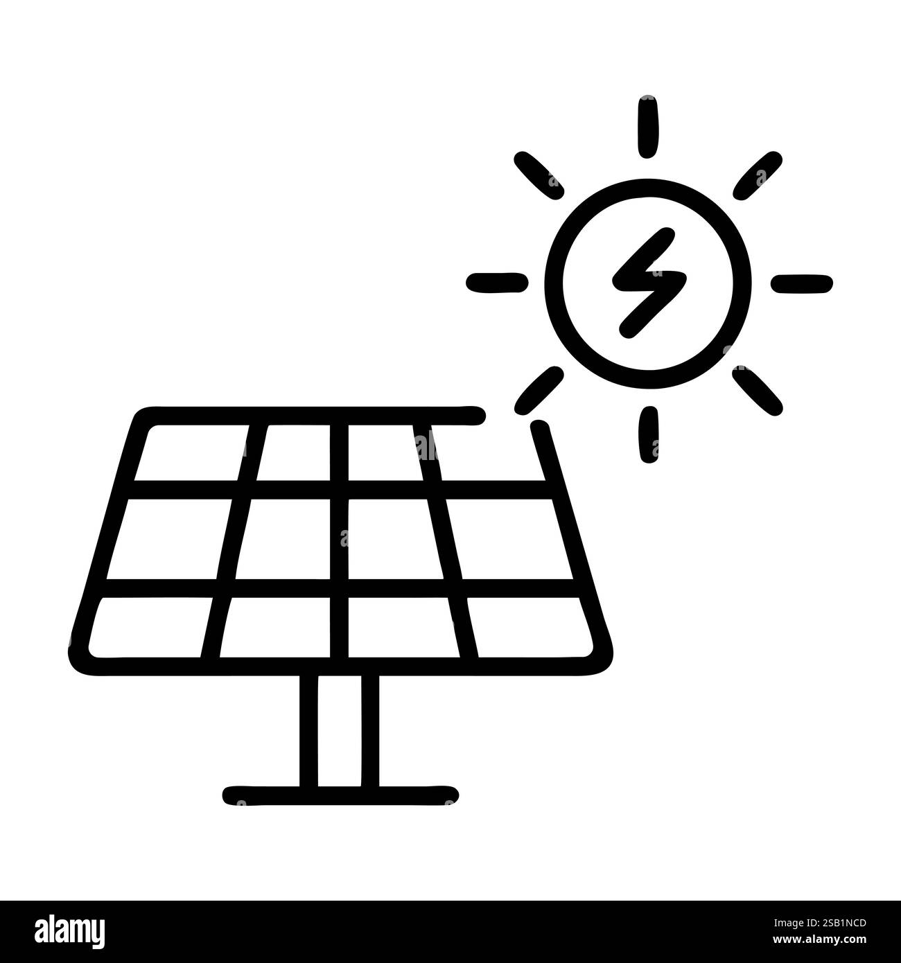 Solar Panels Icon Vector or Solar Panels logo Isolated on White ...