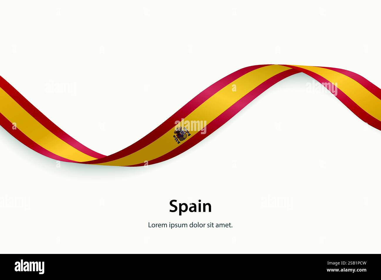 Stripe border the spain hi-res stock photography and images - Alamy