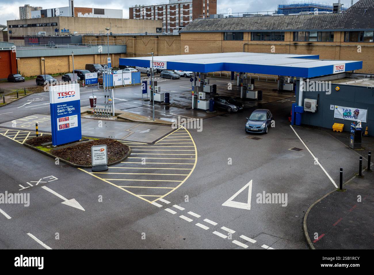 Tesco Petrol Station Stevenage UK. Tesco Service Station in Stevenage ...