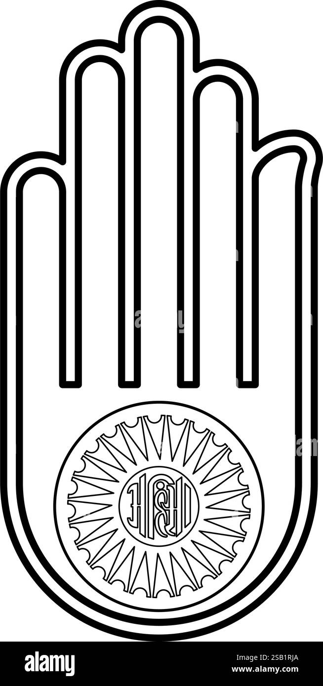 Hand Akhimsa Ahimsa arm Jainism Jain religion symbol Dharma Ahinsa ...