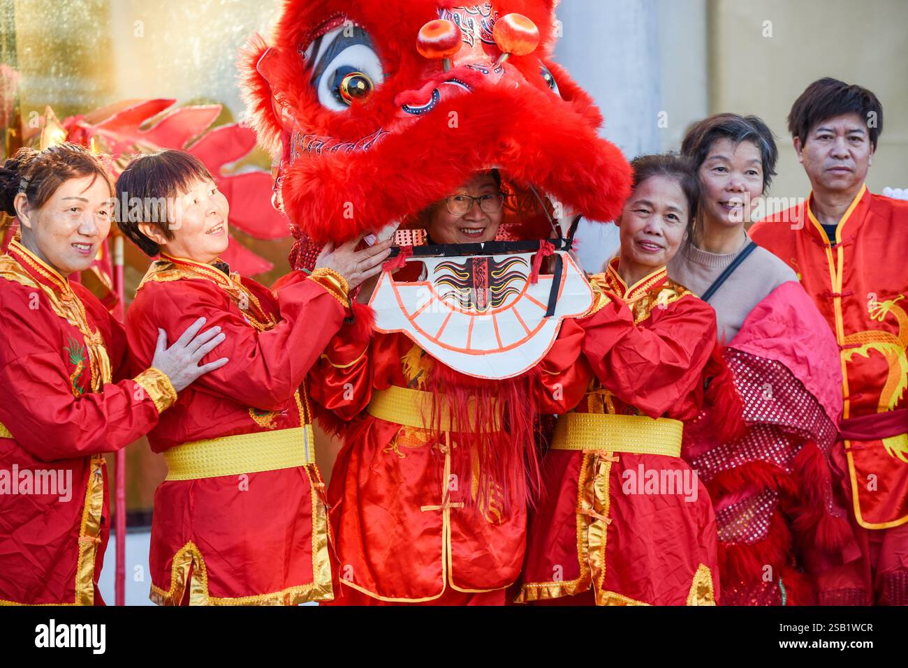 Madrid, Spain. 31st January, 2025. Opening of the Chinese New Year ...