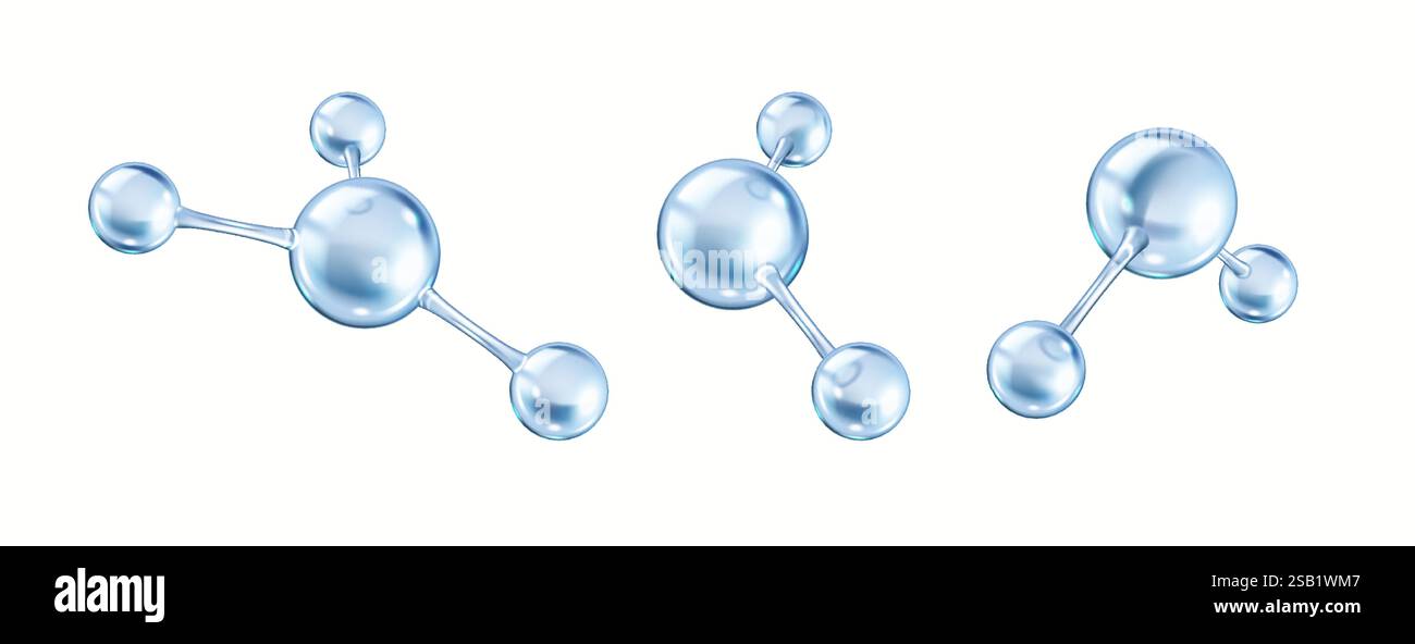 Collagen molecules forming intricate structural network realistic color ...