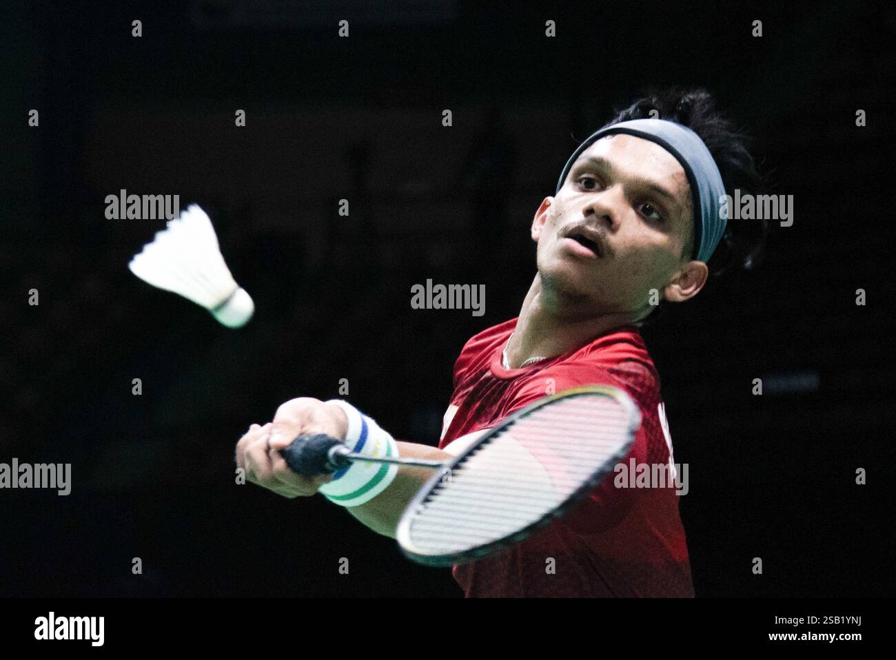 Sankar Muthusamy Subramanian of India plays against Zhu Xuan Chen of ...