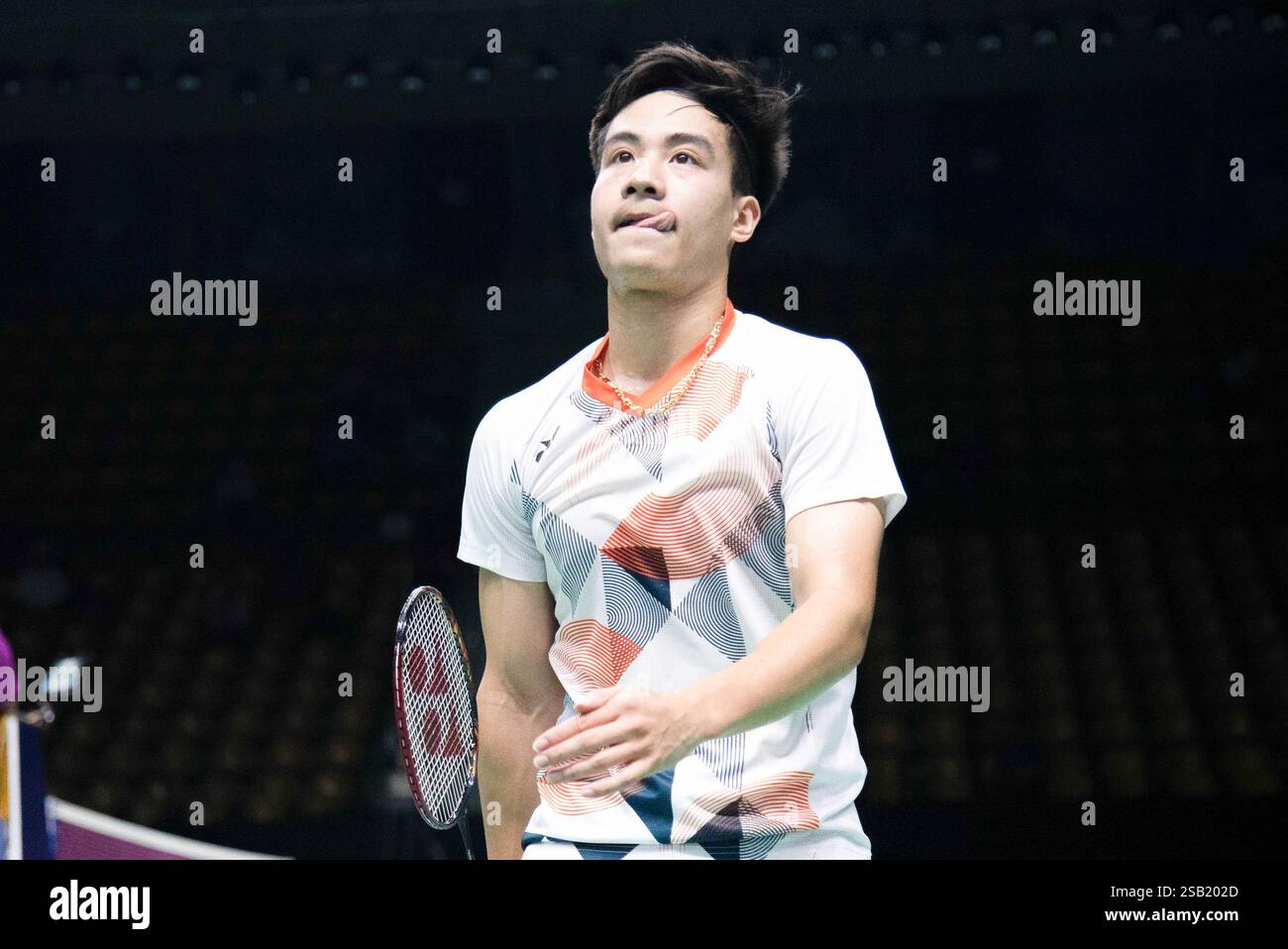 Bangkok, Thailand. 31st Jan, 2025. Nguyen Nhat of Ireland reacts during ...