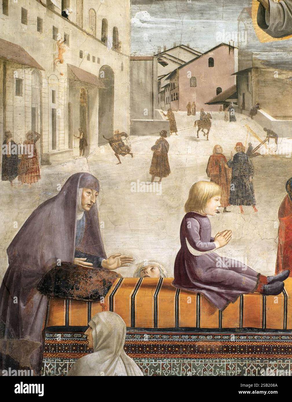 St Francis cycle in the Sassetti Chapel by Domenico GHIRLANDAIO ...