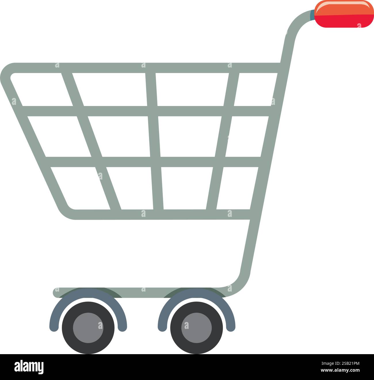 Simple vector of a shopping cart design Stock Vector Image & Art - Alamy
