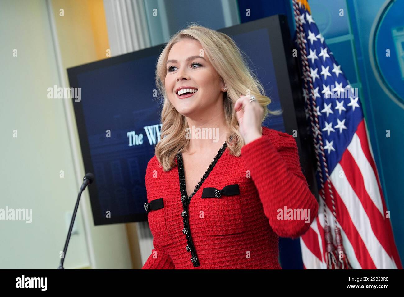 Washington, USA. 31st Jan, 2025. White House Press Secretary Karoline ...