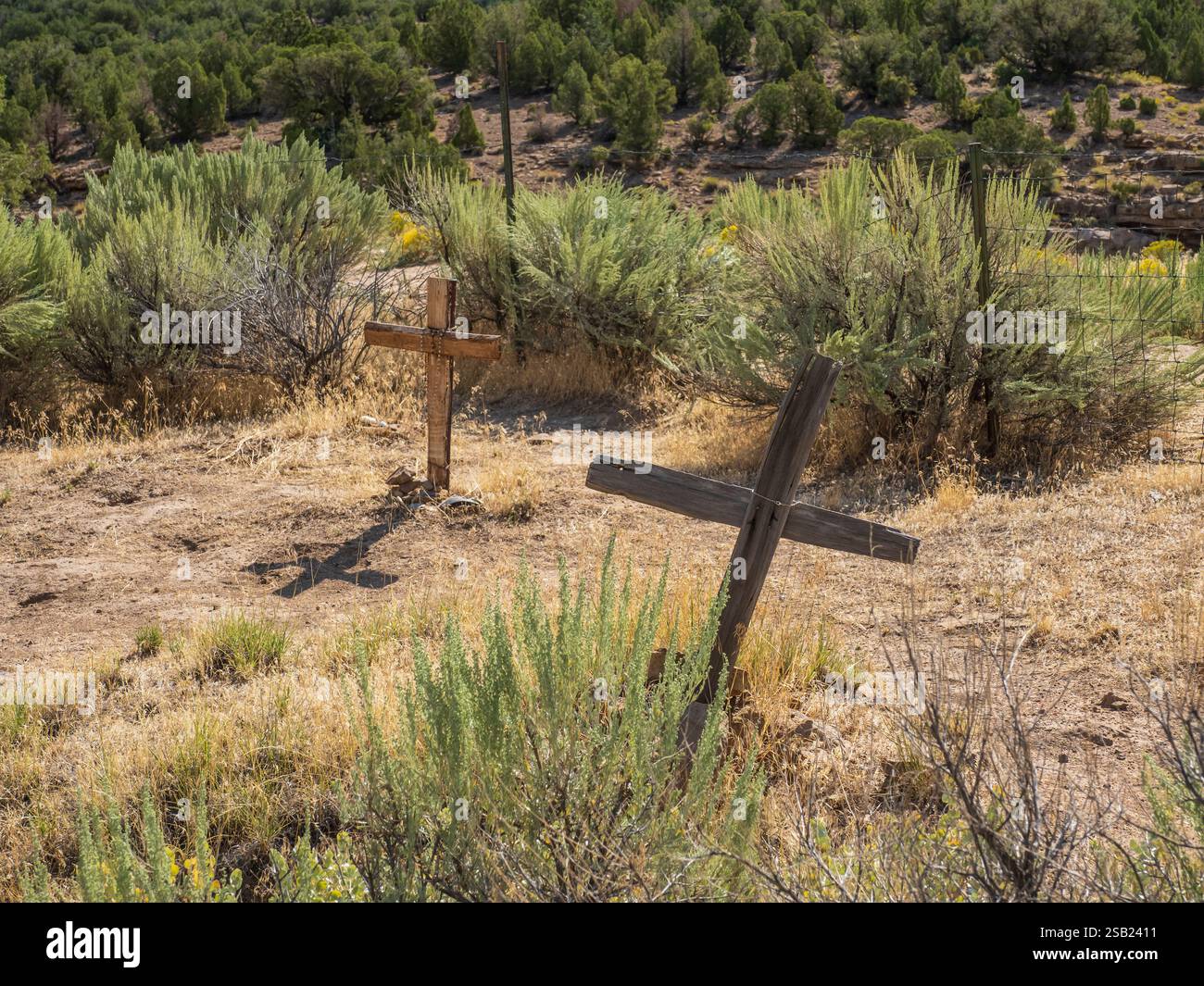 Sego cemetery, Sego ghost town, Sego Canyon, Utah Stock Photo - Alamy