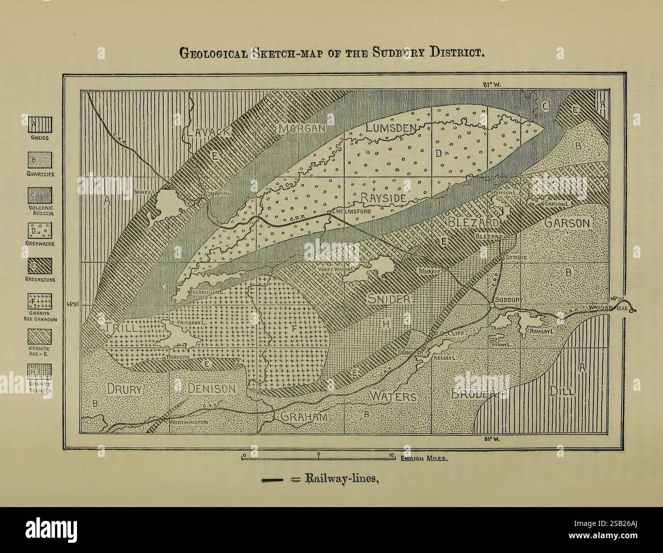 Indicate different geological features hi-res stock photography and ...