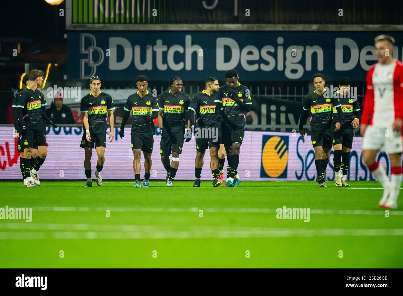 Emmen, Netherlands. 31st Jan, 2025. EMMEN, Stadium Oude Meerdijk, 31-01-2025, season 2024/2025 ...