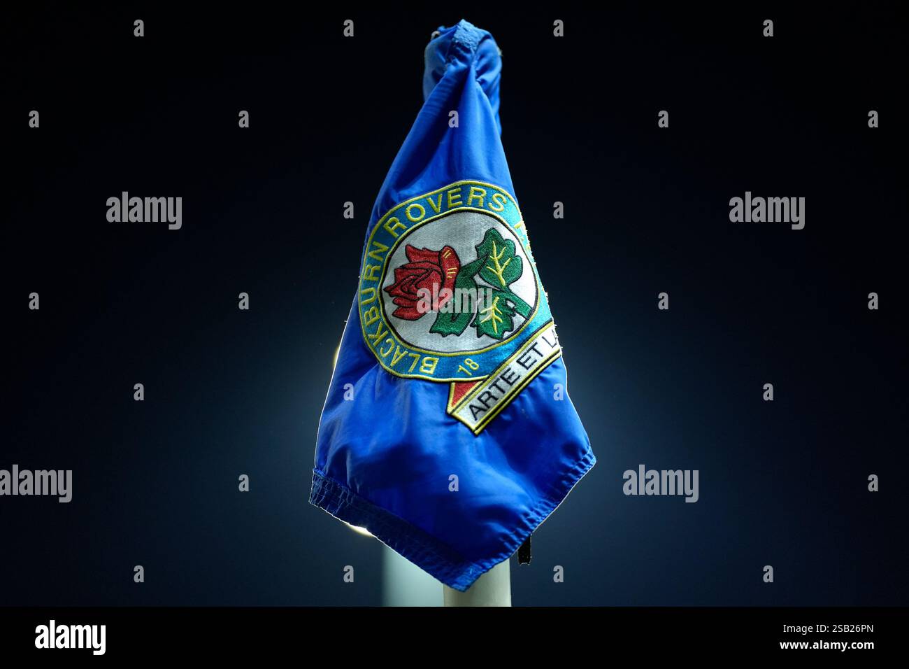 A general view of the corner flag ahead of the Sky Bet Championship ...