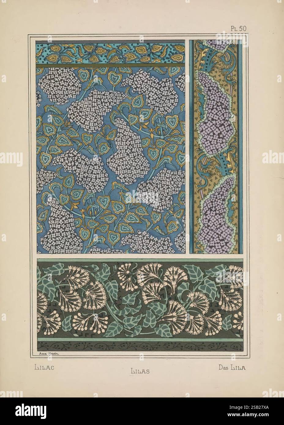 Intricate geometric designs in rich shades of blue hi-res stock ...