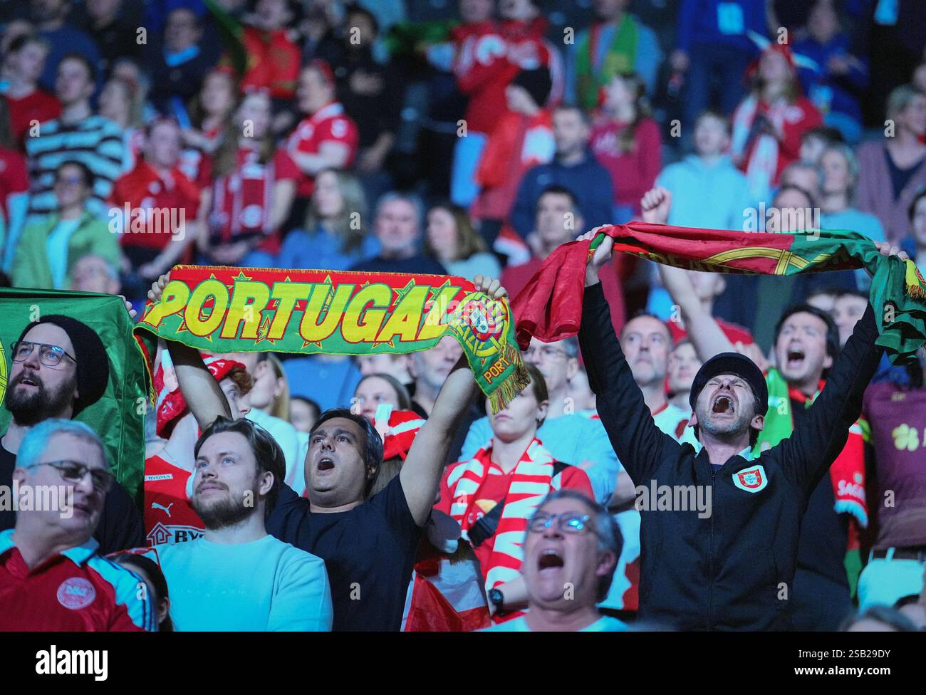 Oslo, Norway. 31st Jan, 2025. Handball: World Championship, Denmark ...