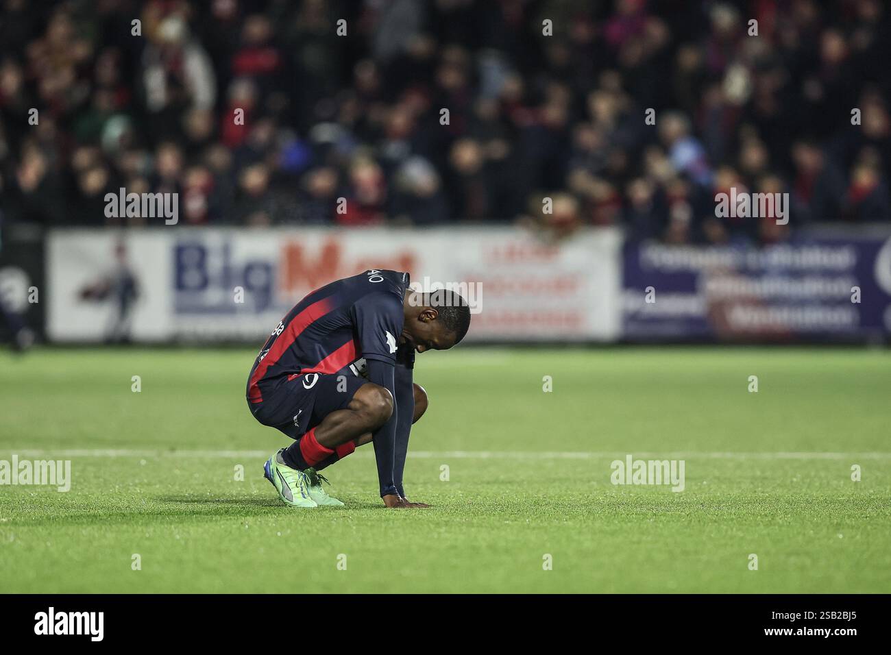 Liege, Belgium. 31st Jan, 2025. Liege's Jeremie Lioka Lima pictured ...