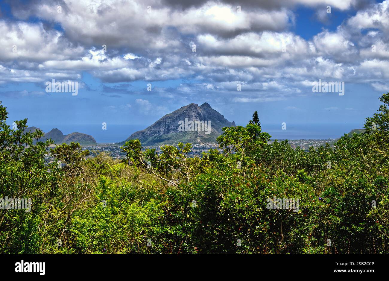 Tamarin Mountain, Tamarin, Mauritius Stock Photo - Alamy
