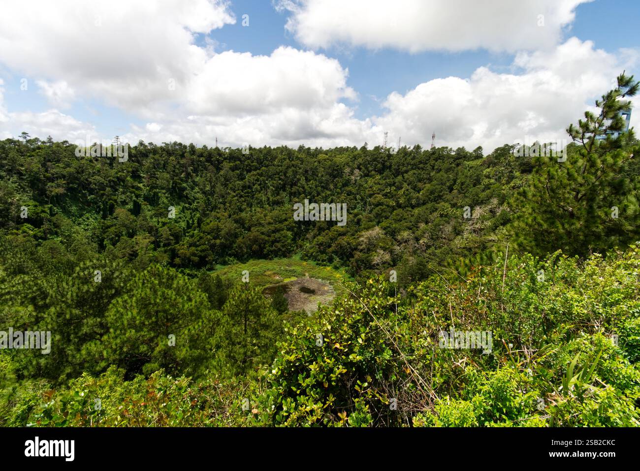 Crater volcano trou aux cerfs hi-res stock photography and images - Alamy