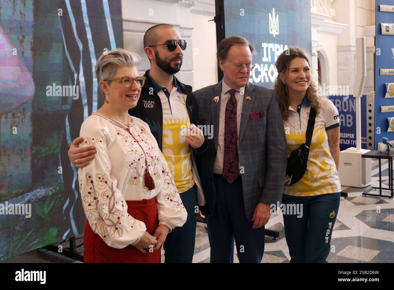KYIV, UKRAINE - JANUARY 31, 2025 - Ambassador Extraordinary and ...