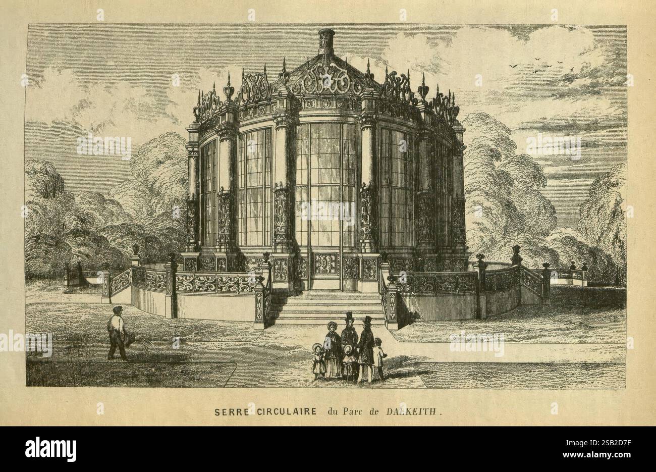 Serre circulaire hi-res stock photography and images - Alamy