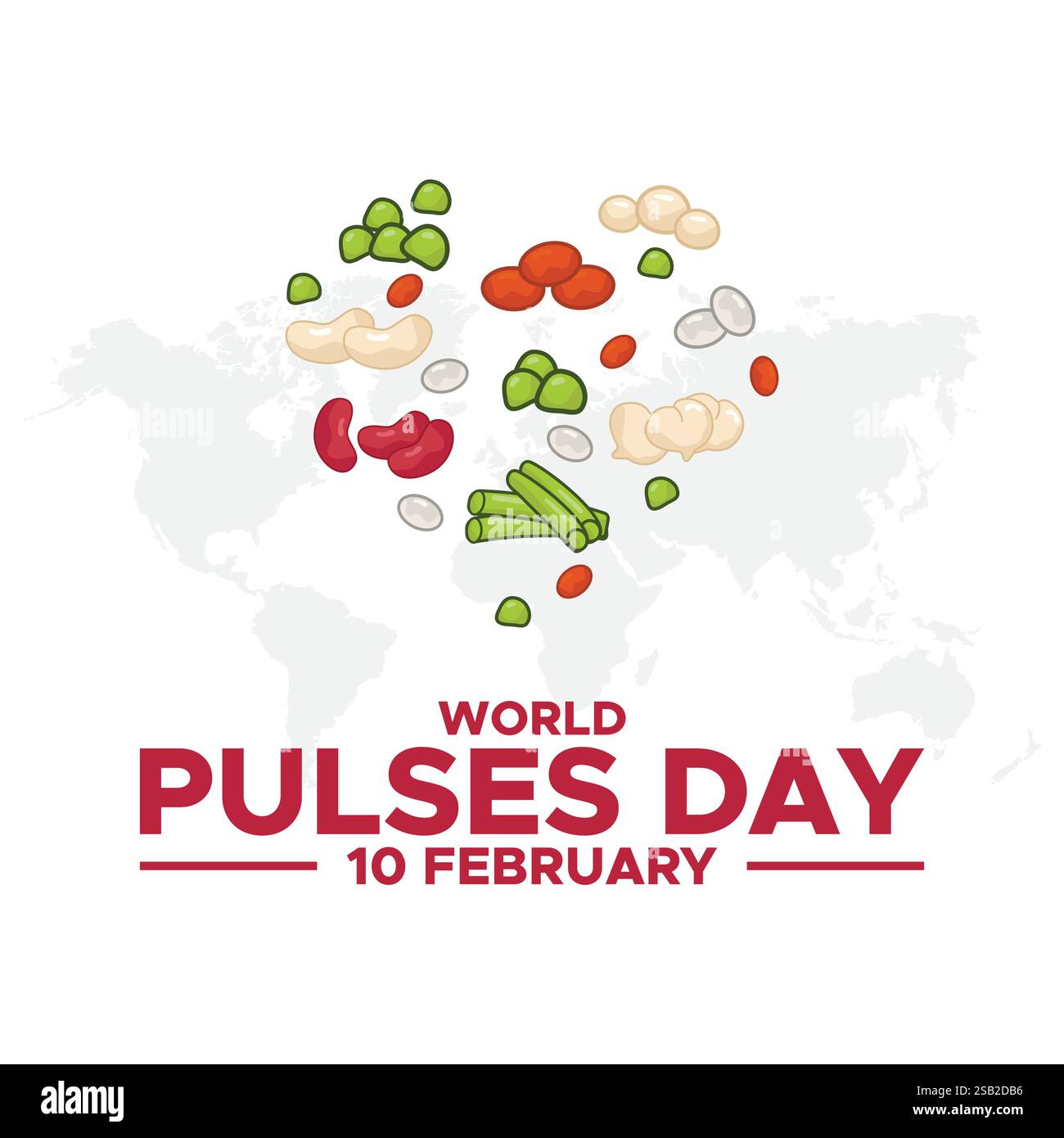 World Pulses Day vector, illustration. World Pulses Day poster design ...