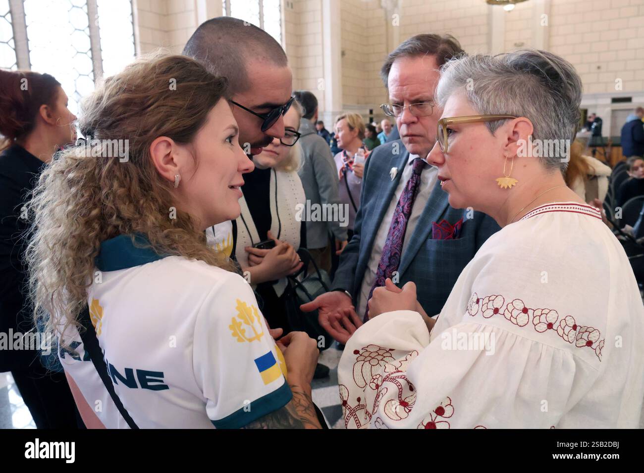 KYIV, UKRAINE - JANUARY 31, 2025 - Ambassador Extraordinary and ...