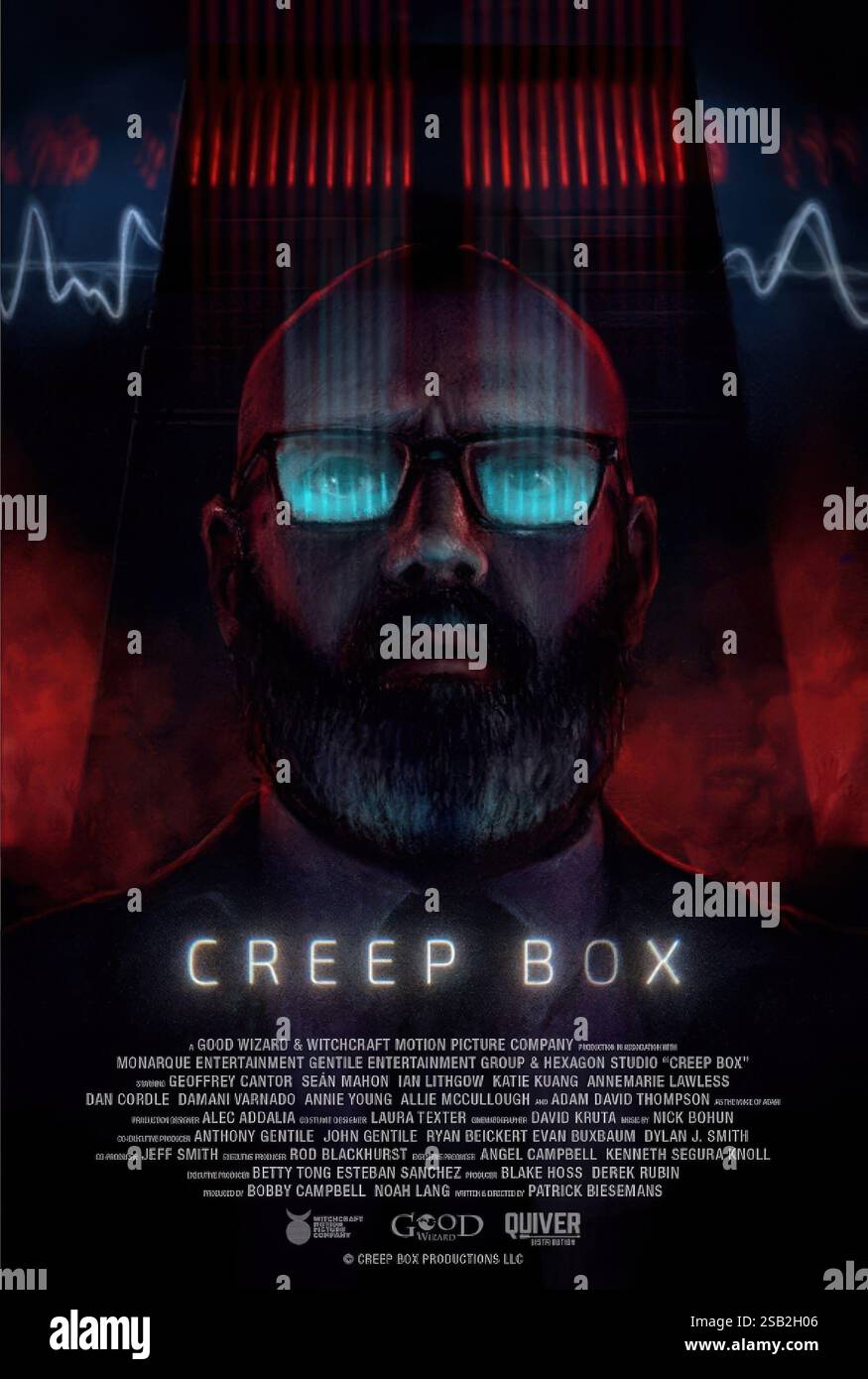 CREEP BOX, poster, Geoffrey Cantor, 2023. © Quiver Distribution ...