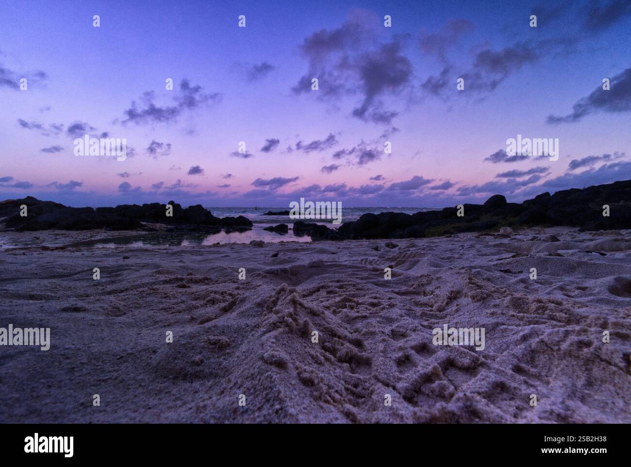 Belle Mare beach in Mauritius Stock Photo - Alamy