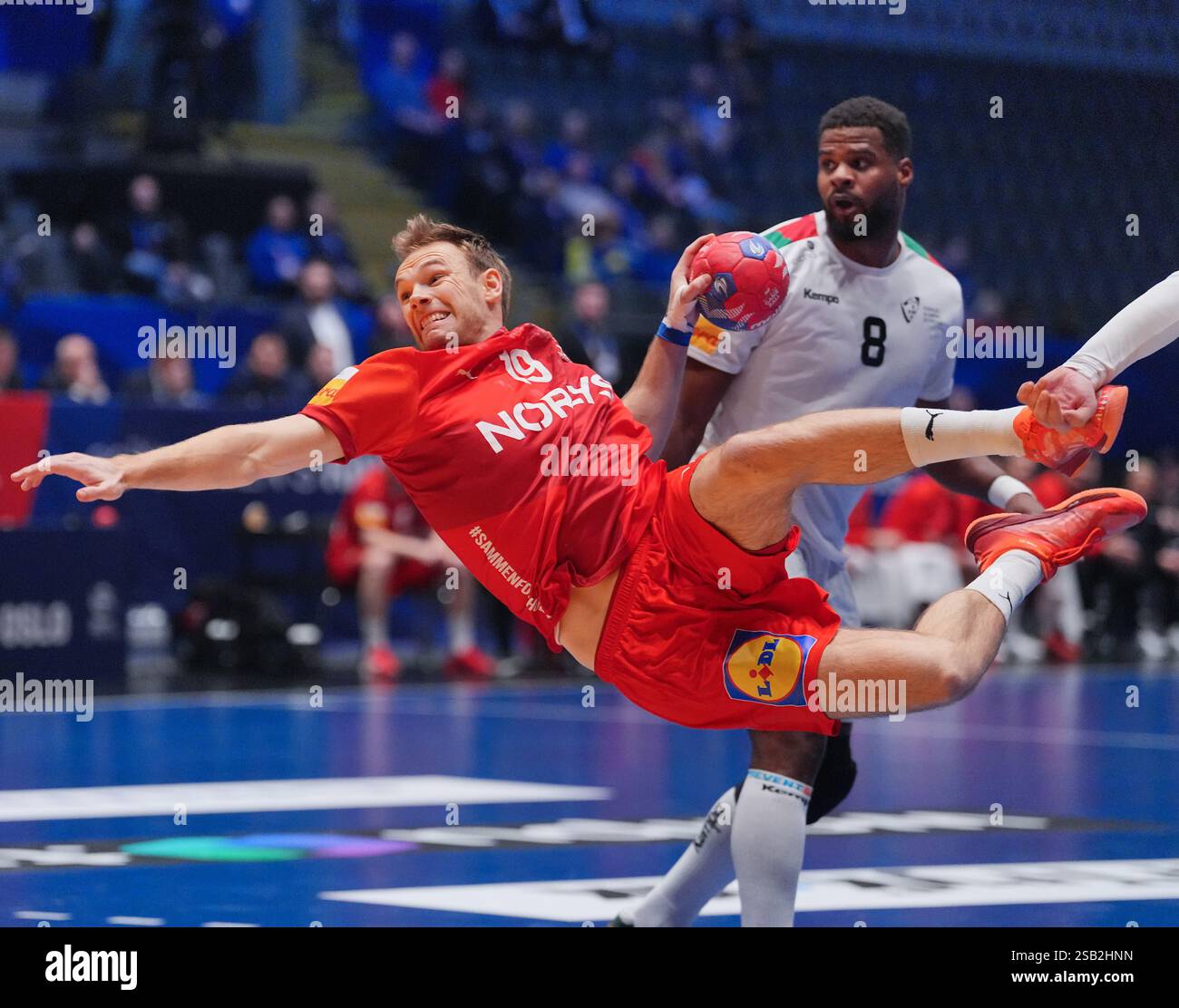 Oslo, Norway. 31st Jan, 2025. Handball: World Championship, Denmark ...