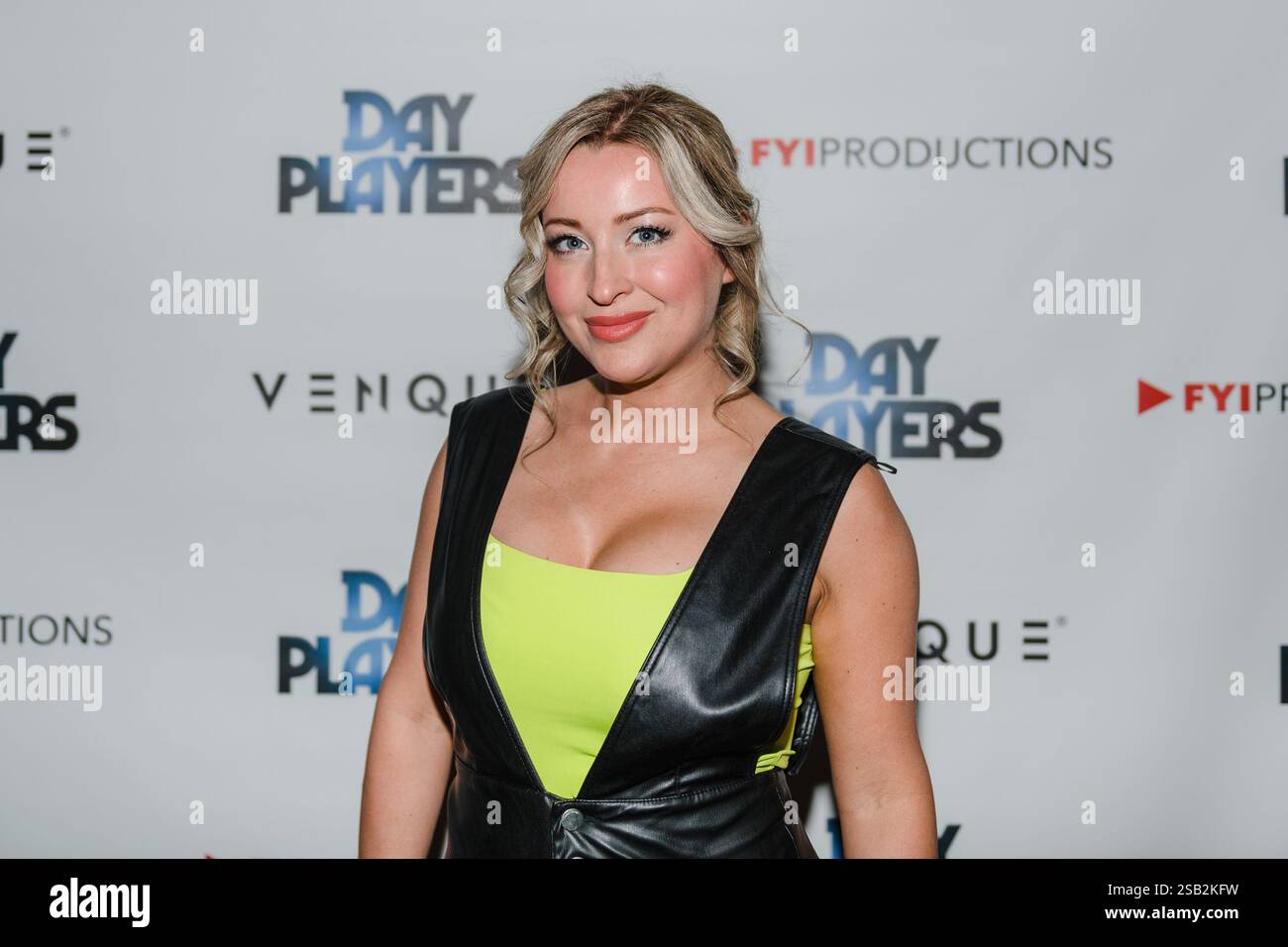 Toronto, Canada. 30th Jan, 2025. Ashley Leggat attends the “Day Players” Premiere at Hot Docs ...