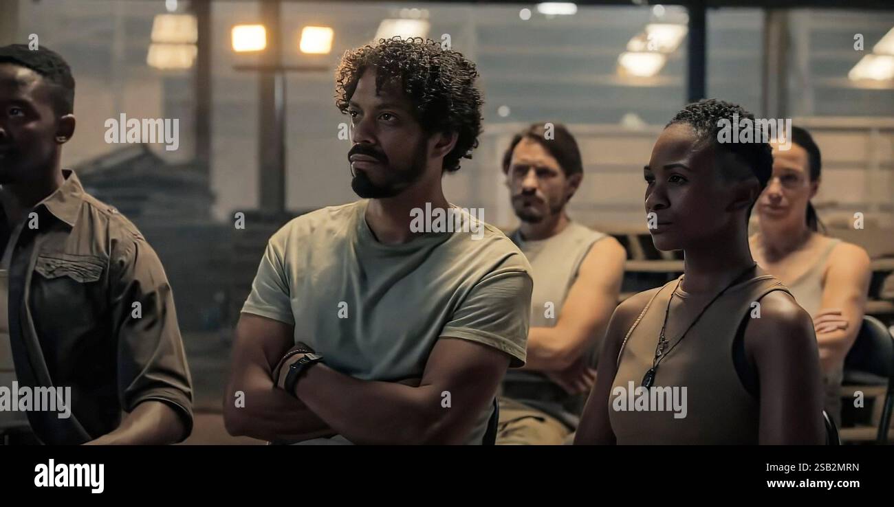 SNIPER: THE LAST STAND, Manuel Rodriguez-Saenz (center), 2025. © Sony ...