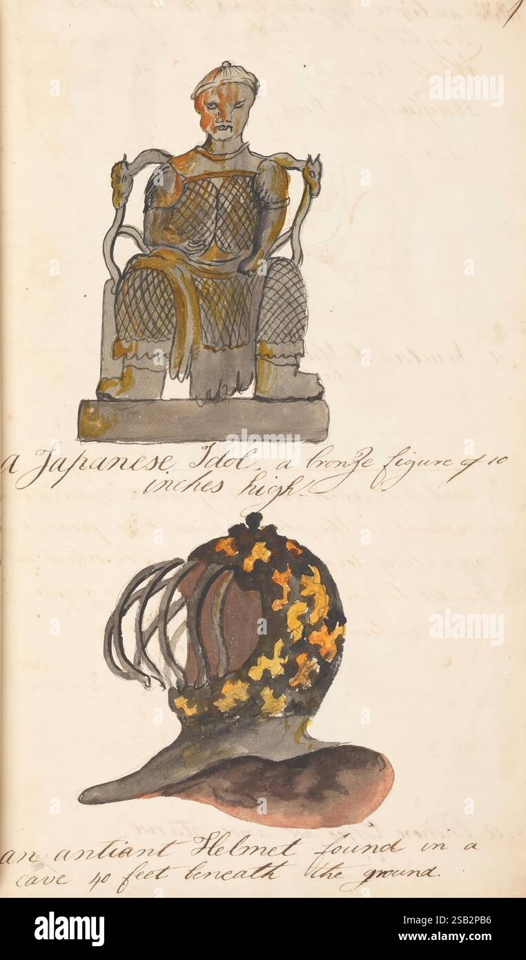 Illustration features two distinct artifacts hi-res stock photography ...