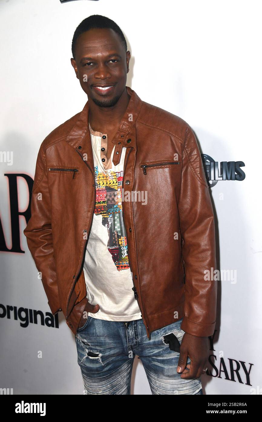 Actor Newton Mayenge attends the TUBI Premiere Screening of "HAPPY ...
