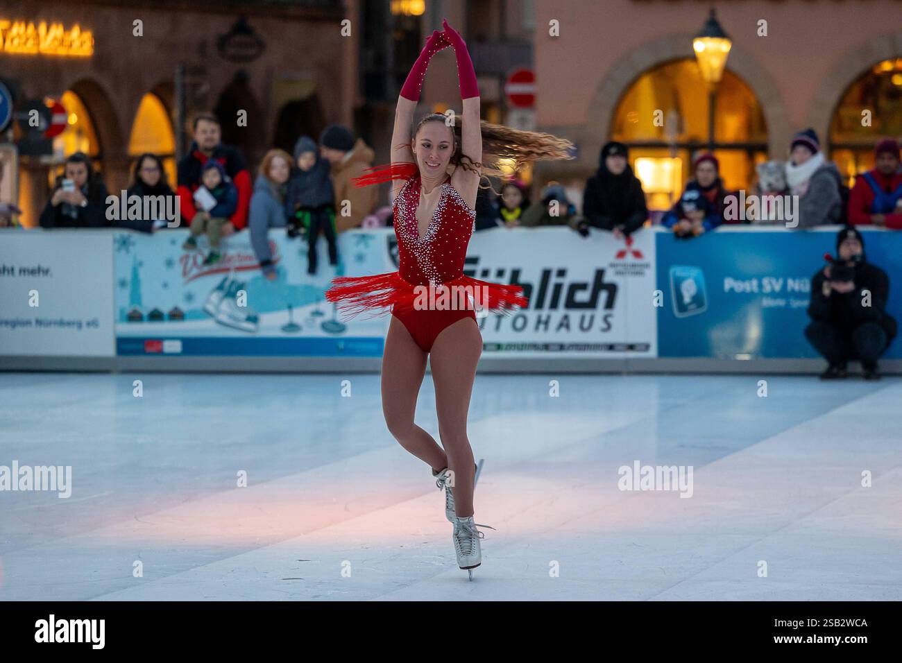 Eröffnung Nürnberger Winterwelt auf dem Hauptmark, 31.01.2025 Die ...